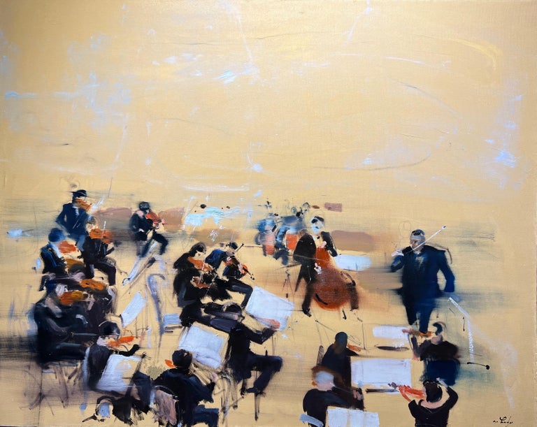 Georgian Contemporary Art by Irakli Chikovani - Concert For Sale at 1stDibs