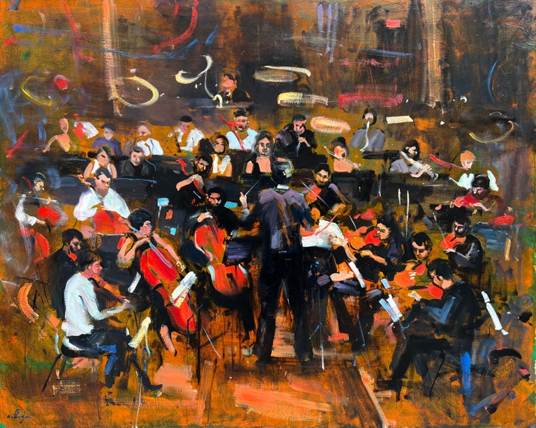 Georgian Contemporary Art by Irakli Chikovani - Concert Hall For Sale ...