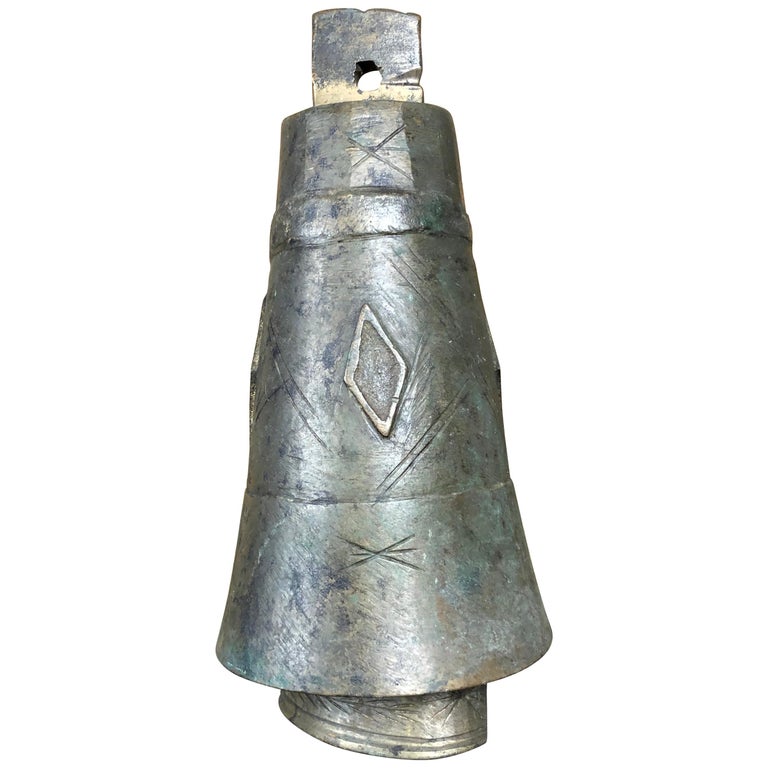 Iran Antique Hand Cast Bronze Bell "Double Camel" at 1stDibs