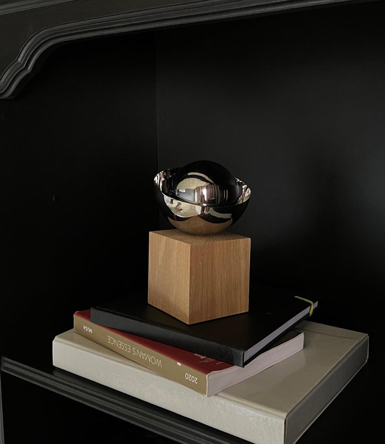 IRENA TONE - Original Sculpture ROSE Steel and French oak For Sale at ...