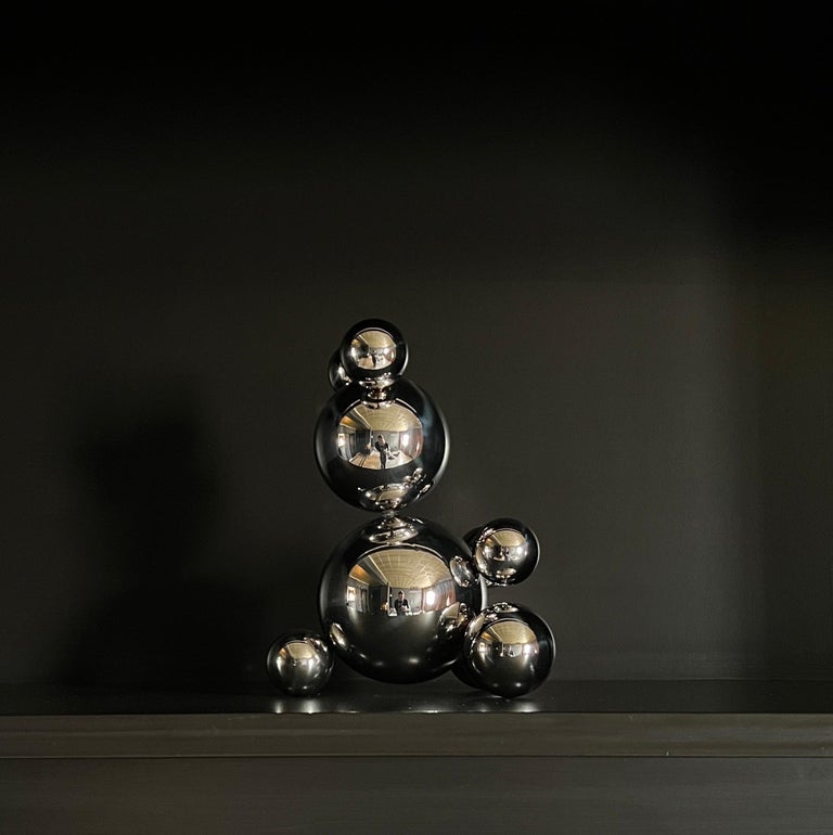 IRENA TONE - Small Stainless Steel Bear 'April' Sculpture Minimalistic ...