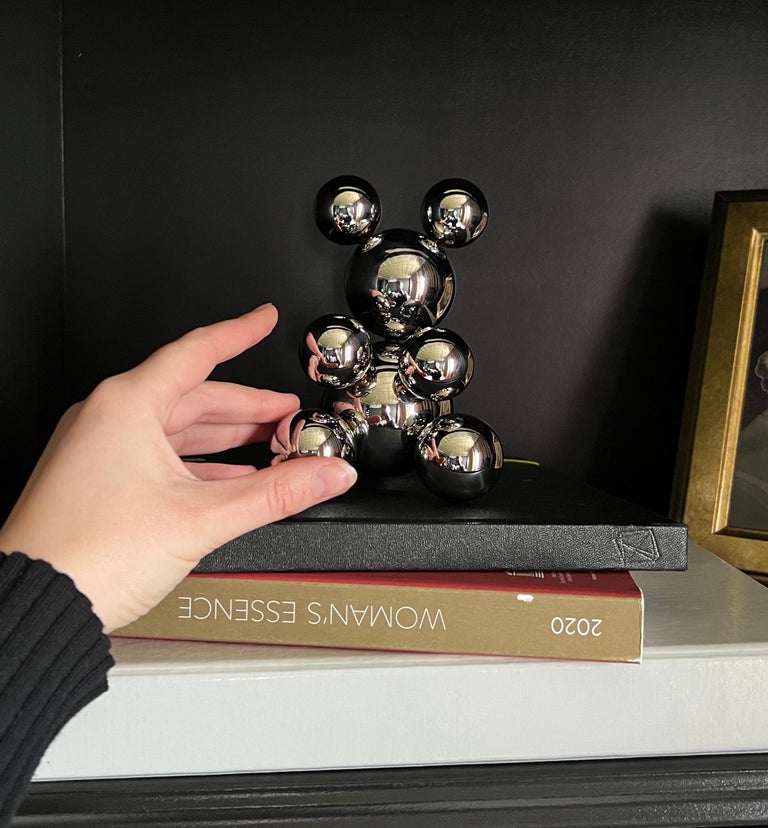 IRENA TONE - Tiny Stainless Steel Bear 'Irene' Sculpture Minimalistic ...