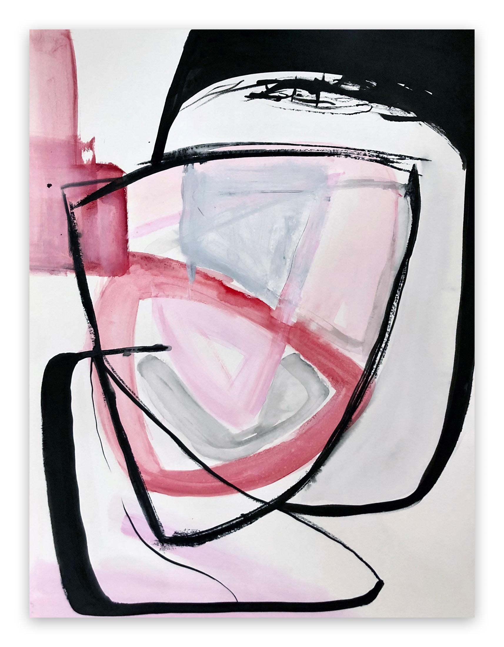 Irene Nelson - Bluets #1 (Abstract painting) at 1stDibs