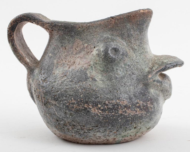 Irene Zevon Modern Art Ceramic Bird Pitcher 1956 For Sale at 1stDibs