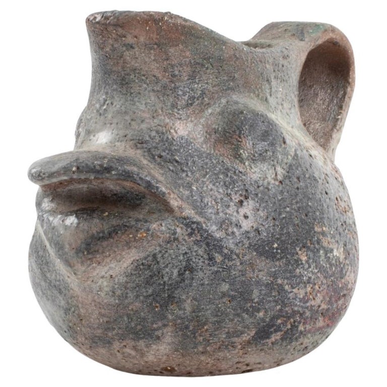 Irene Zevon Modern Art Ceramic Bird Pitcher 1956 For Sale at 1stDibs