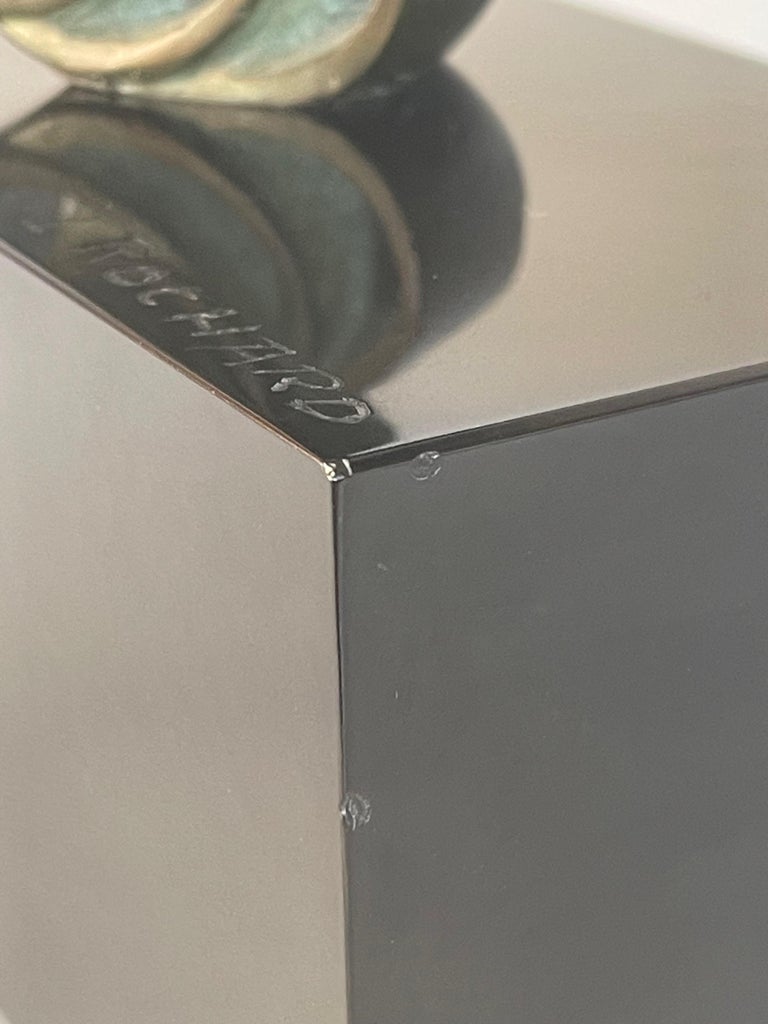 Irénée Rochard Bronze Art Deco Stork For Sale at 1stDibs