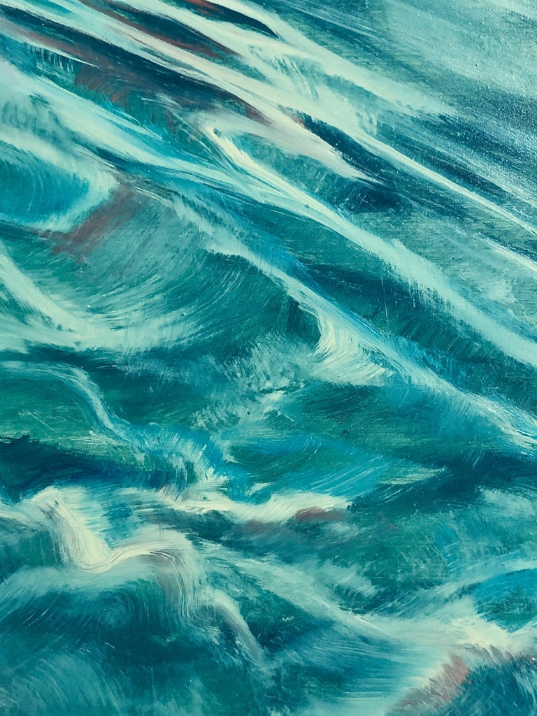 Irina Cumberland - Clear Water Study 11 - seascape natural oil painting ...