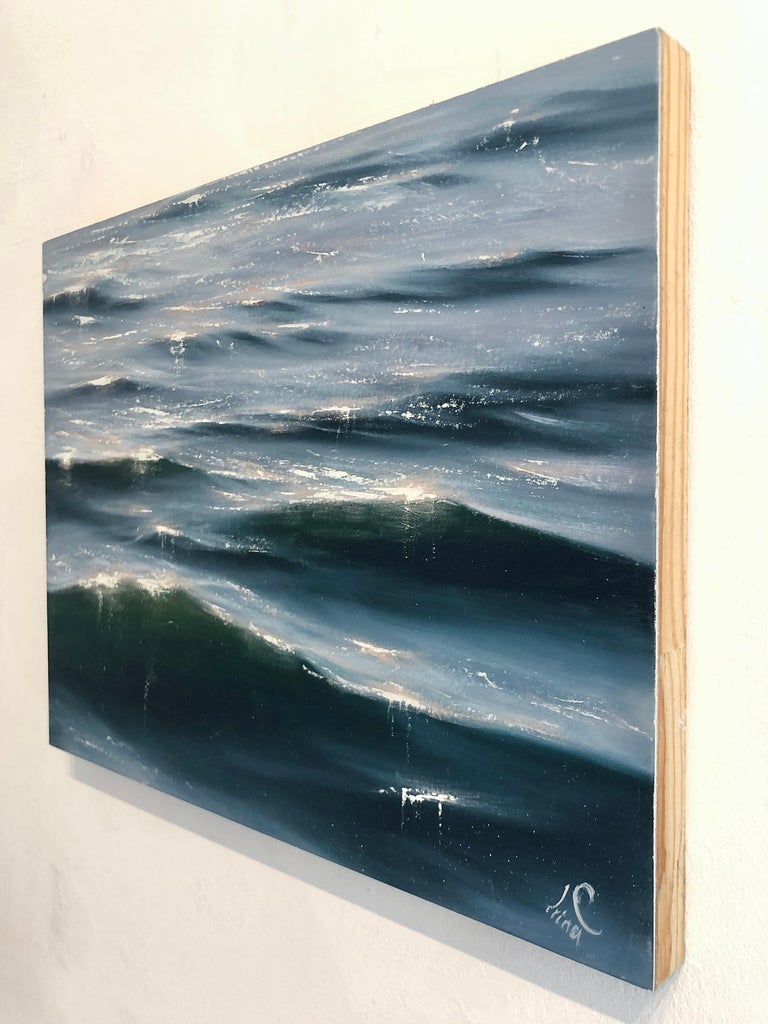 Irina Cumberland - Sunrise Study I - seascape ocean painting modern ...