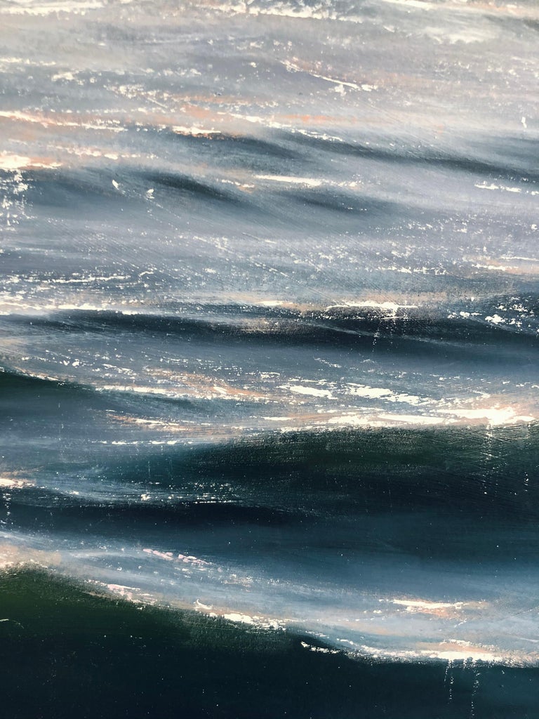 Irina Cumberland - Sunrise Study I - seascape ocean painting modern ...