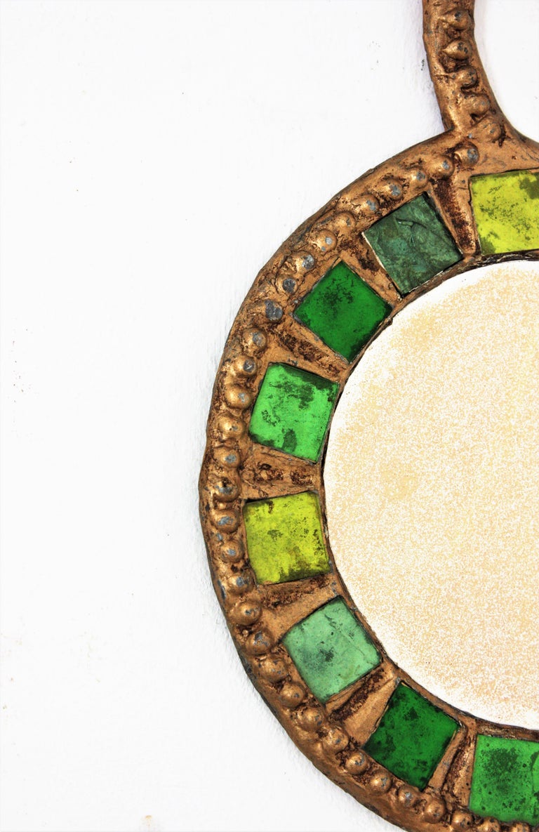 Irina Jaworska, Line Vautrin School Green Glass Metal Talosel Wall ...