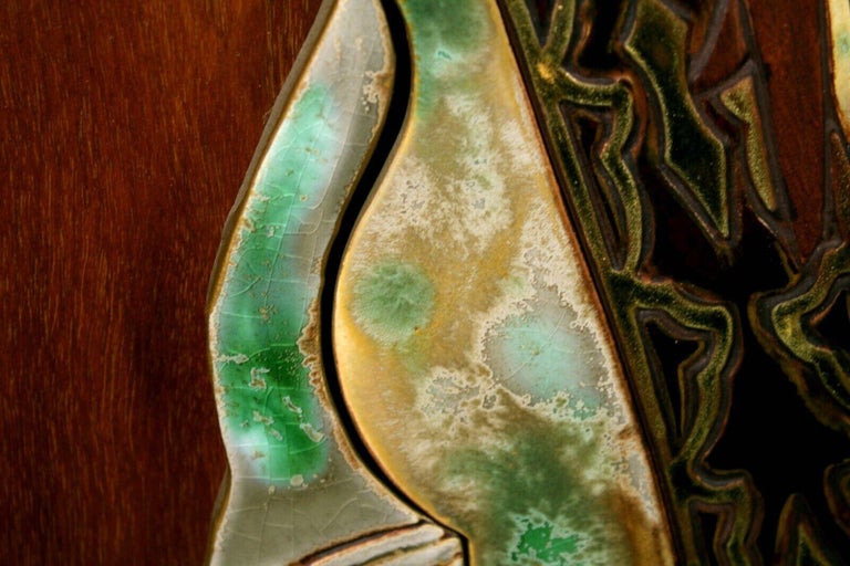 Irina Lorin Signed Pair of Mid-Century Modern Ceramic Matador Wall ...