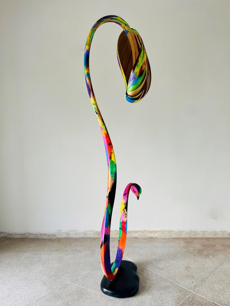 Iris Floor Lamp, Raka Studio For Sale at 1stDibs