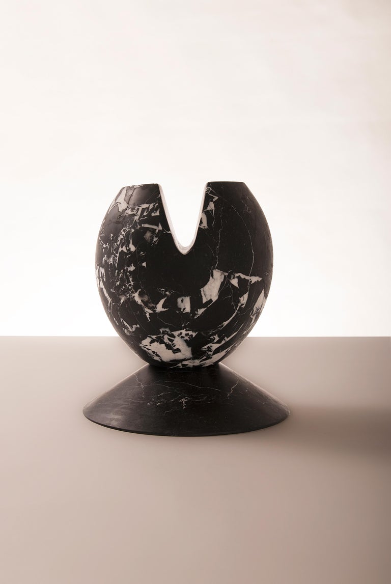 Iris, Marble Contemporary Vase, Valentina Cameranesi For Sale at 1stDibs