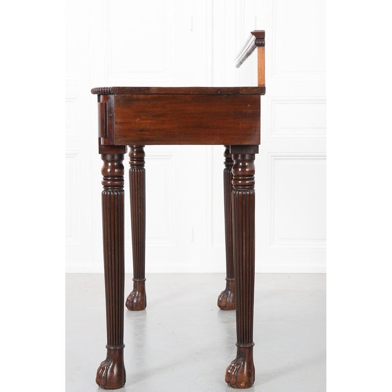 Irish 19th Century Georgian-Style Mahogany Server For Sale at 1stDibs