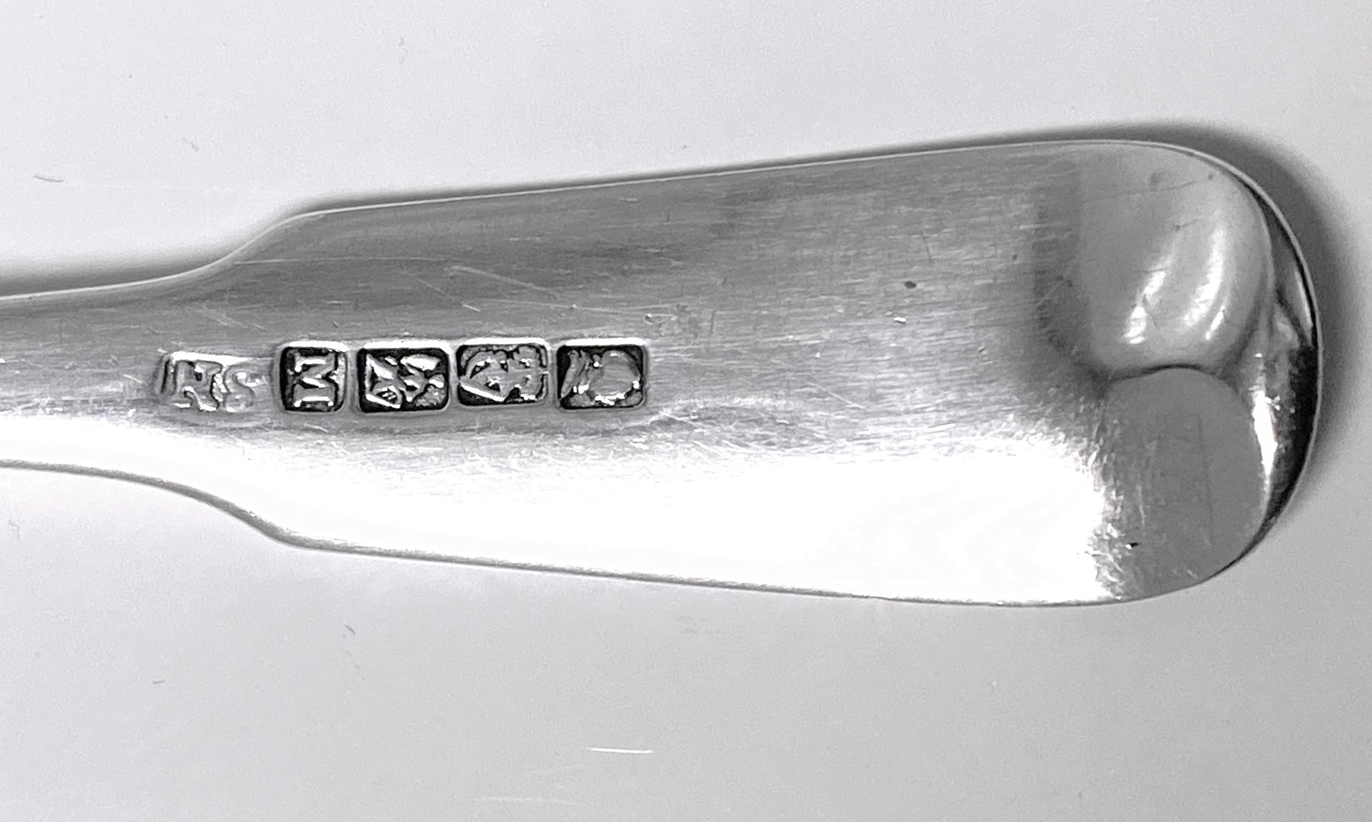 Irish Antique Georgian Silver Butter Knife Dublin 1808 Samuel Neville ...