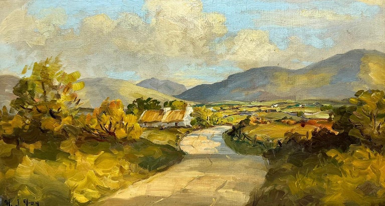 Irish artist - The Mourne Mountains County Down Ireland Signed Original ...