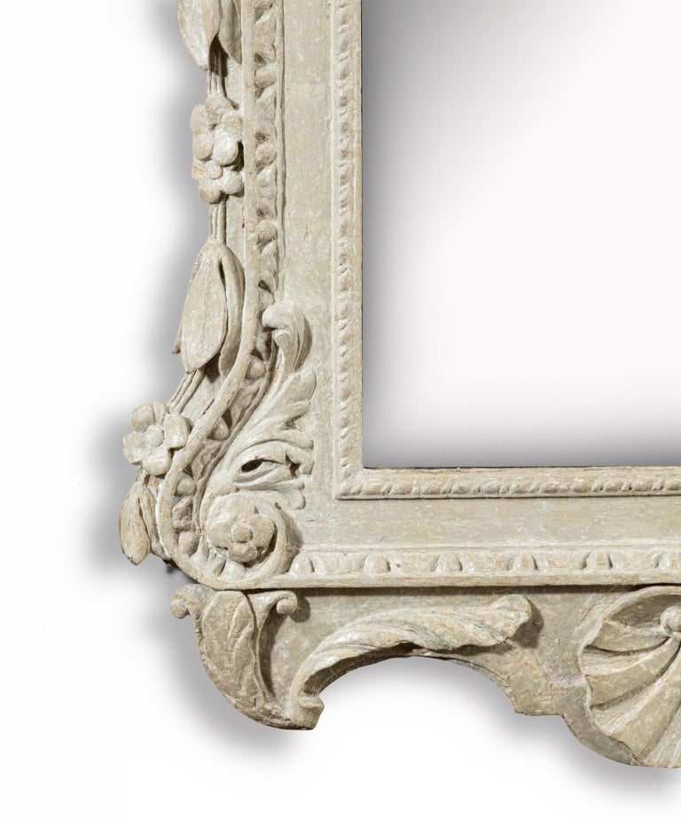 Irish George II Painted Mirror in the Kentian Manner For Sale at 1stDibs