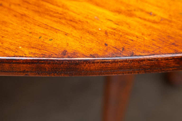 Irish Georgian Style Drop-Leaf Dining Table at 1stDibs