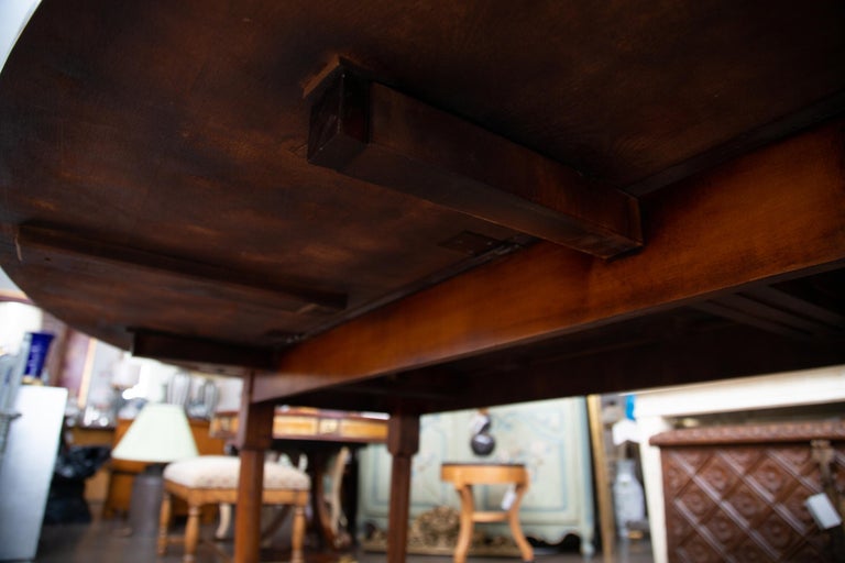 Irish Georgian Style Drop-Leaf Dining Table at 1stDibs