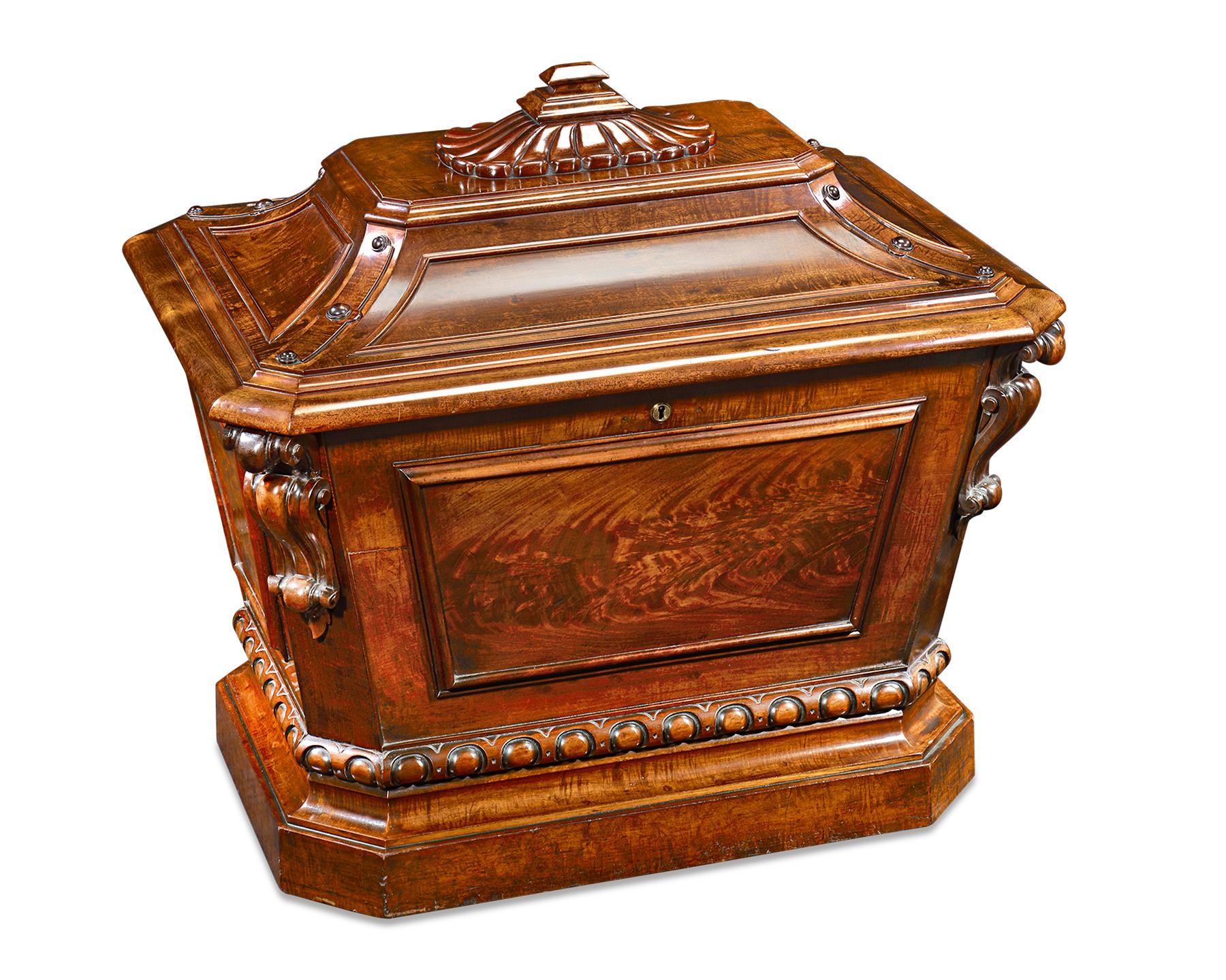 Irish Mahogany Wine Cellarette at 1stDibs | cellarette for sale ...