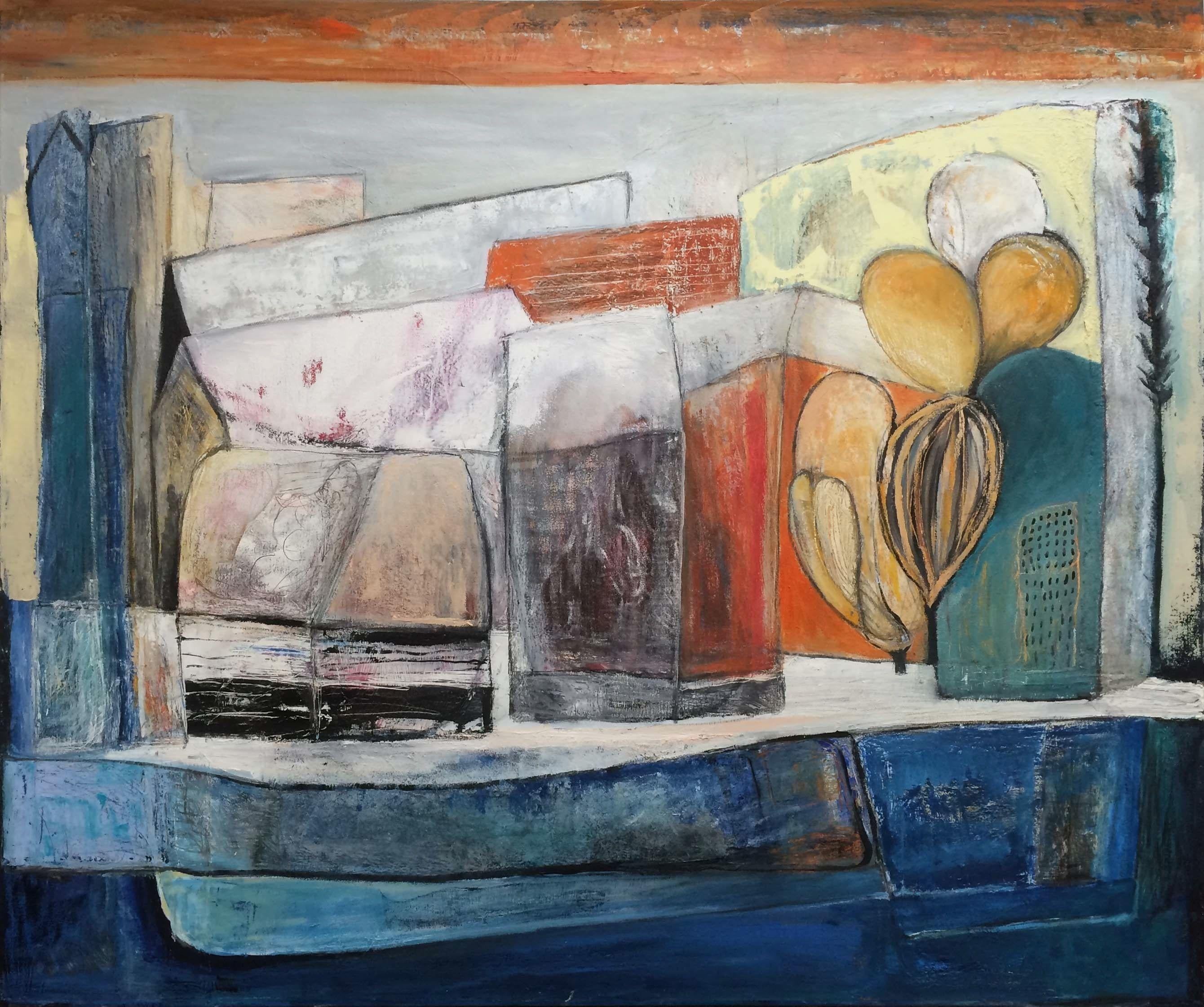 Irit Epstein - Exoplanet, Painting, Oil on Canvas For Sale at 1stDibs