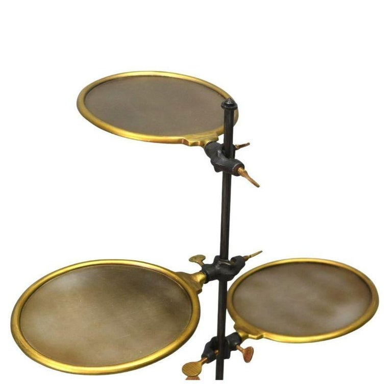 Iron and Brass Laboratory Display at 1stDibs