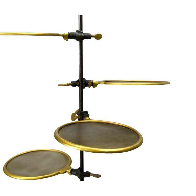 Iron and Brass Laboratory Display at 1stDibs