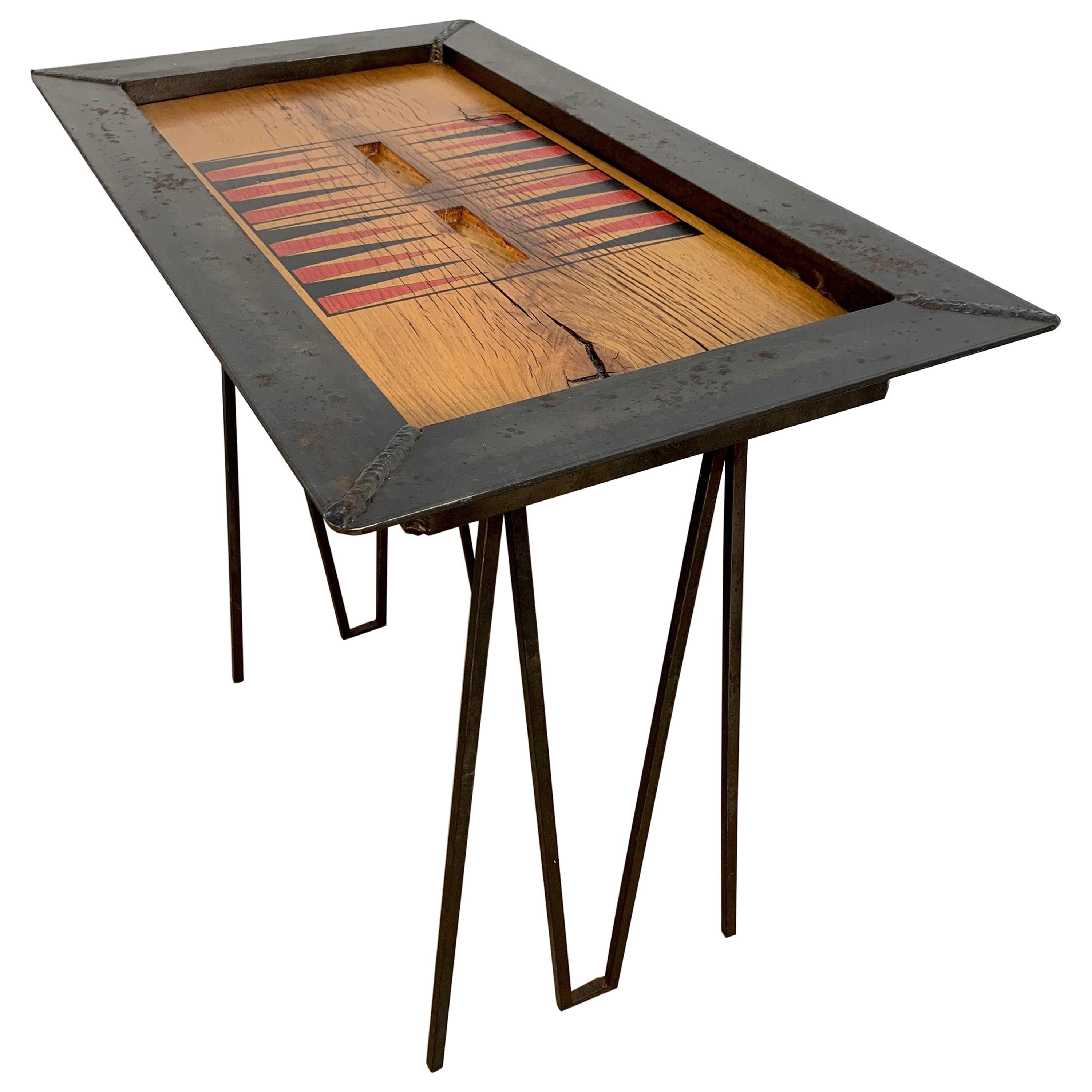 Willy Rizzo Backgammon Table at 1stDibs