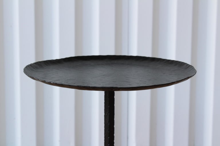 Iron Cigarette Table, France, 1950s. at 1stDibs