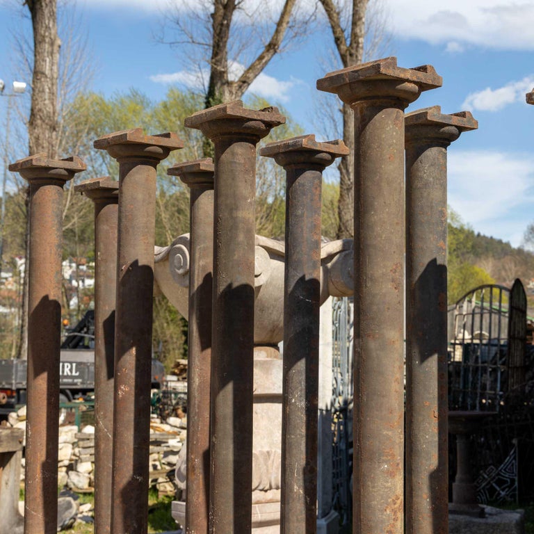 Iron Columns, 19th Century For Sale at 1stDibs