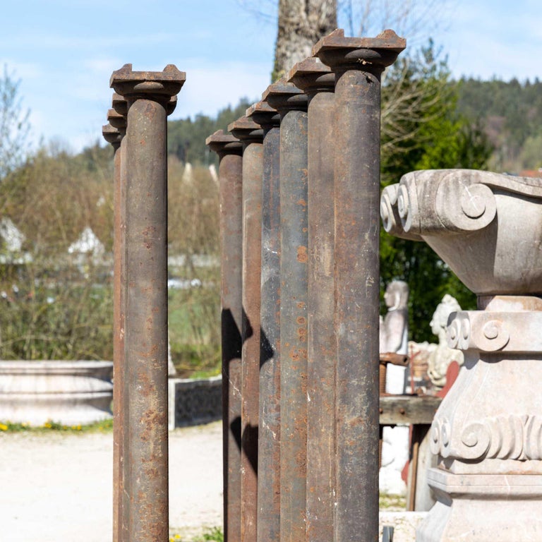 Iron Columns, 19th Century For Sale at 1stDibs