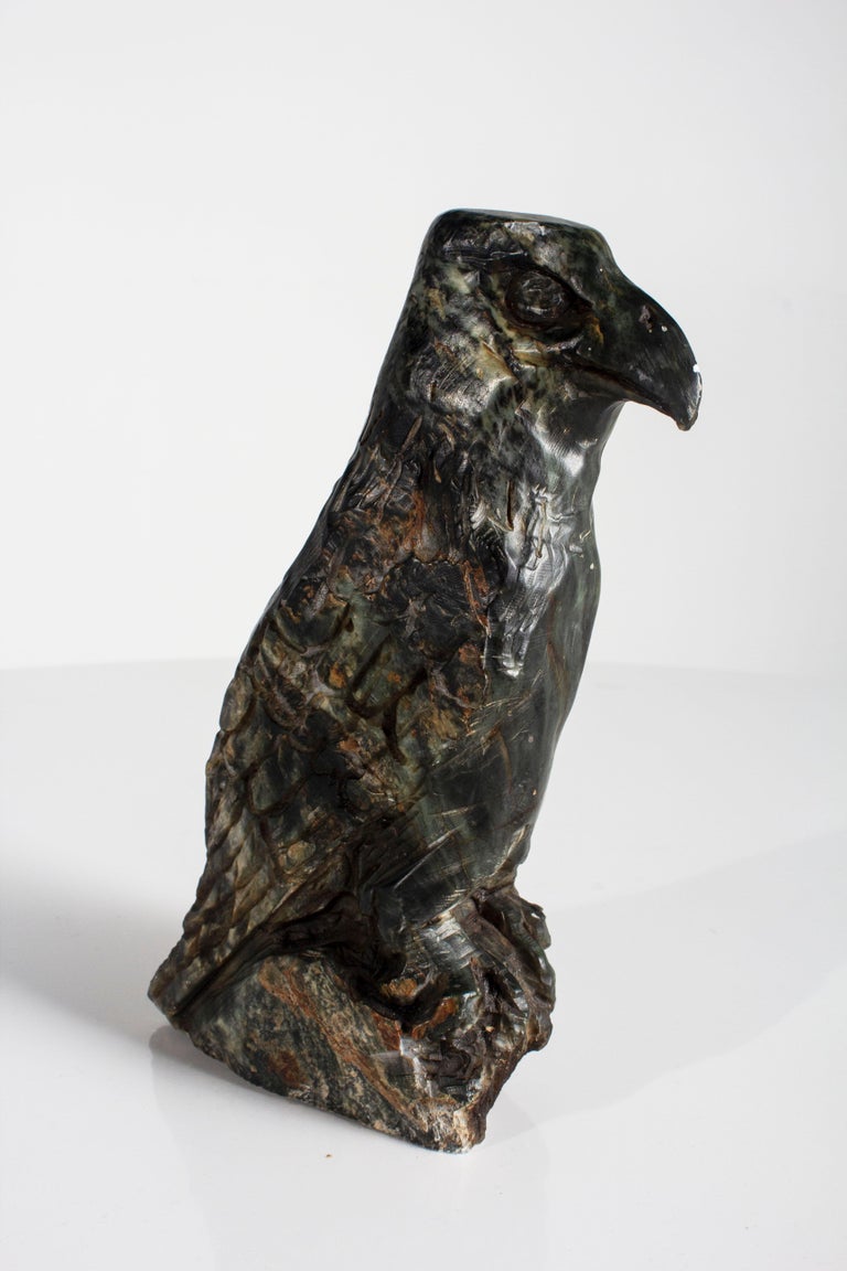 Iron Crow Sculpture at 1stDibs