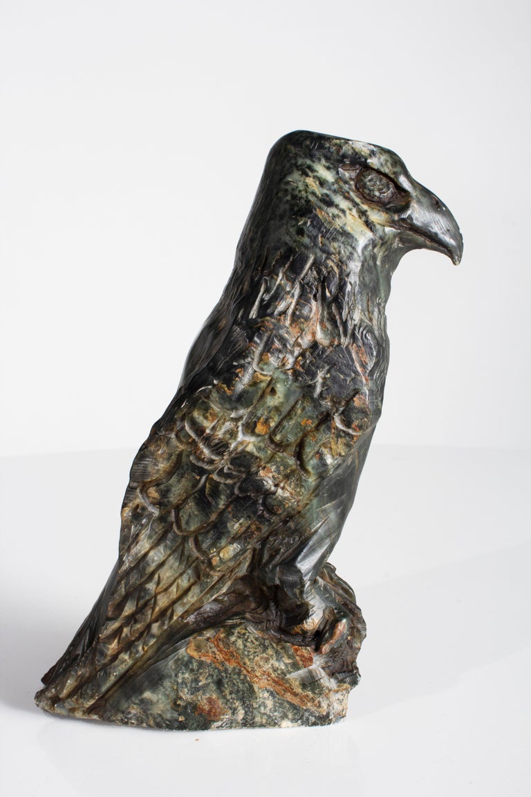 Iron Crow Sculpture at 1stDibs