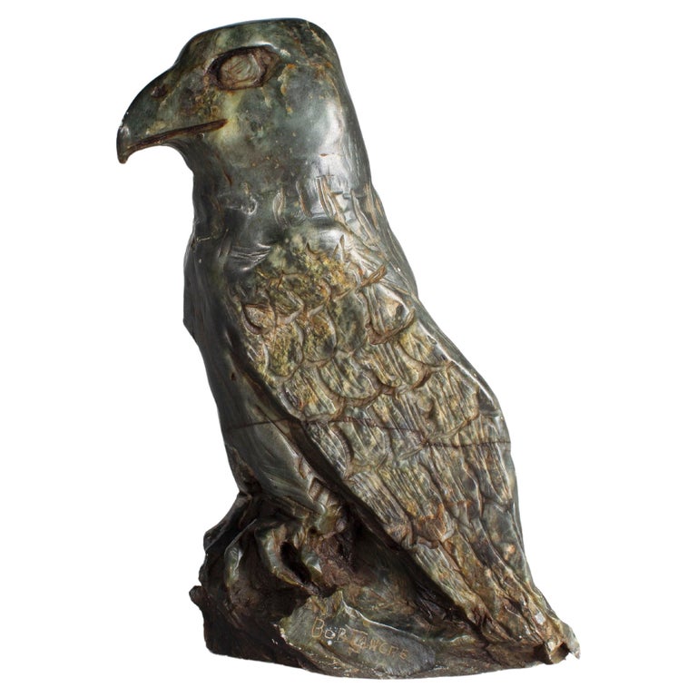 Iron Crow Sculpture at 1stDibs