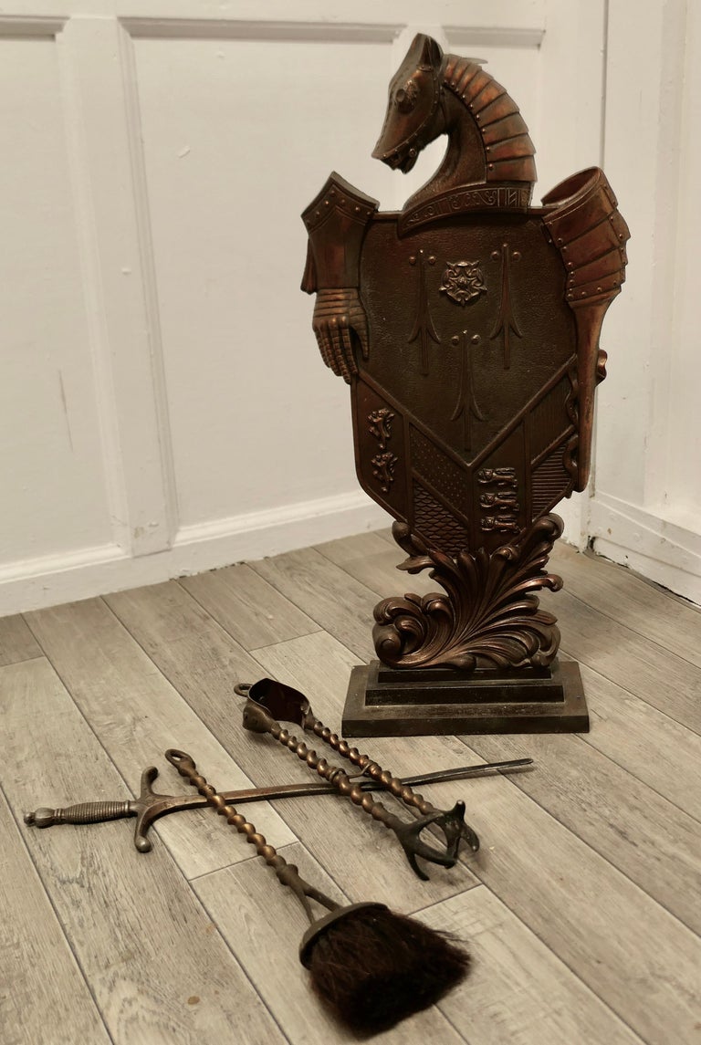 Iron Knight and Horse Armoured Companion Set For Sale at 1stDibs