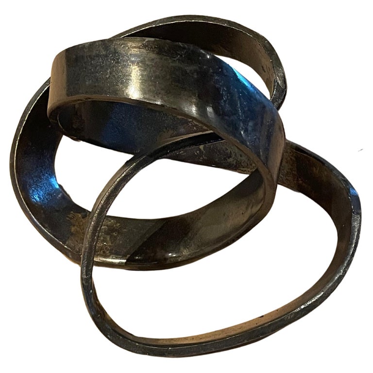 Iron Ribbon Sculpture, China, Contemporary For Sale at 1stDibs