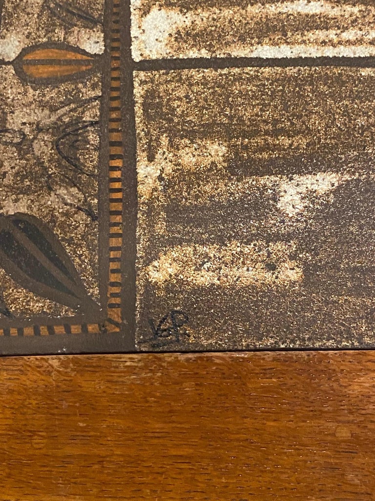 Iron and Tile Cocktail Table by Jg Picard, 1960s, France For Sale at ...