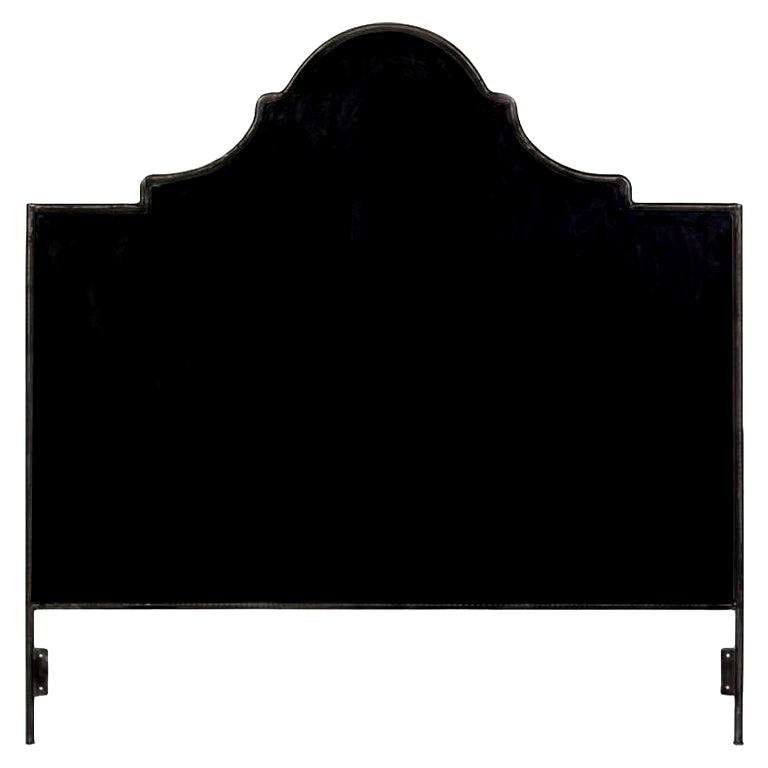 Antique Venetian Hand-Carved Giltwood Pediment or King-Size Headboard ...