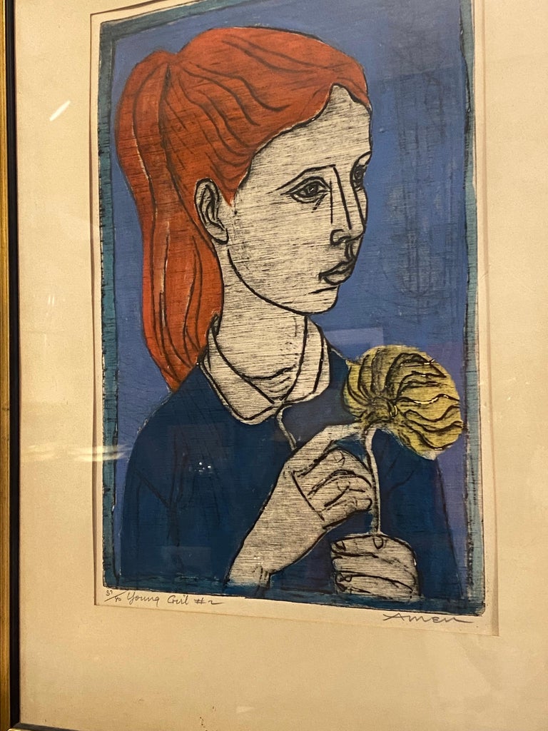 Irving Amen Young Girl #2 For Sale at 1stDibs