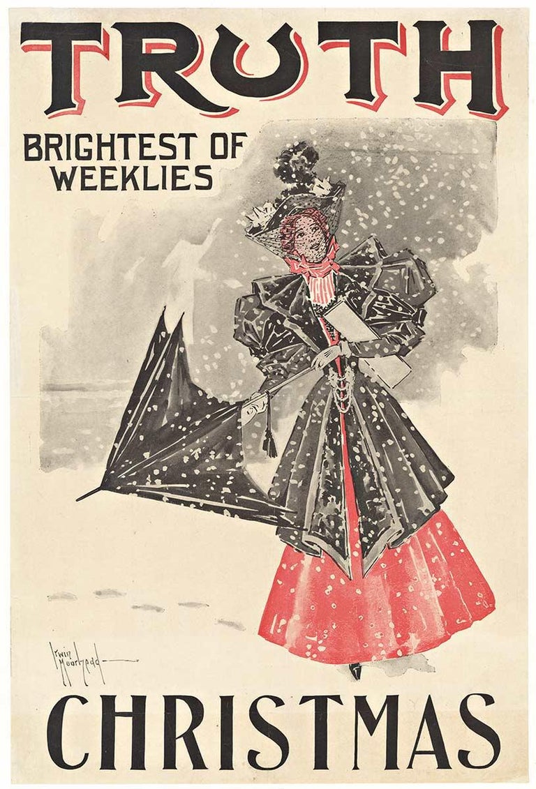 Irwin Moorhead - Original vintage poster "Truth" weekly magazine art ...