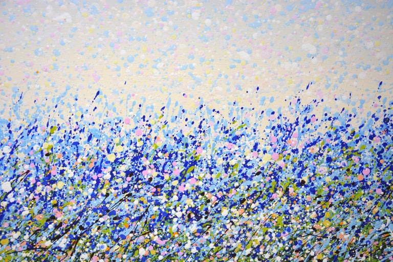 Iryna Kastsova - Blue field. For Sale at 1stDibs