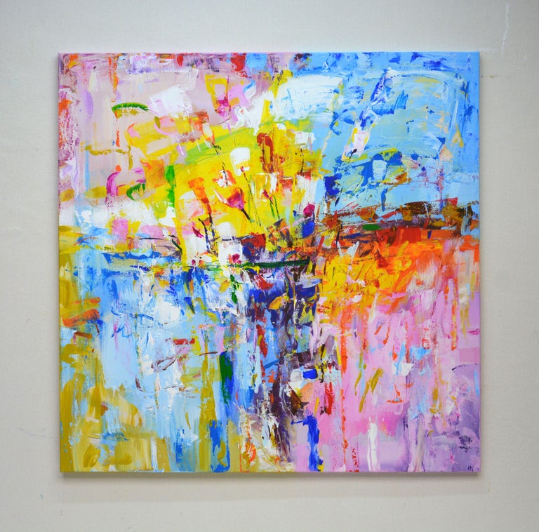 Iryna Kastsova - Colors of a new day, Painting, Acrylic on Canvas For ...