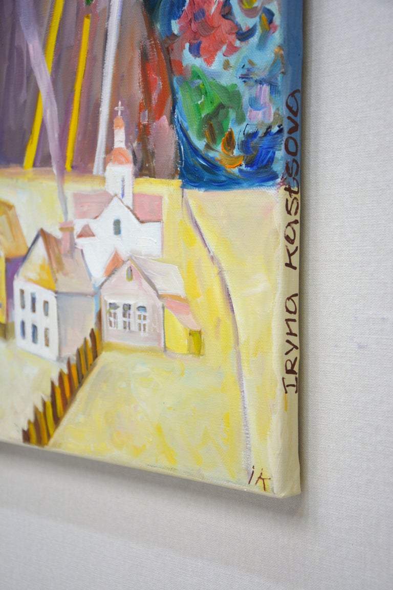 Iryna Kastsova - Mark Shagal, Painting, Oil on Canvas For Sale at 1stDibs