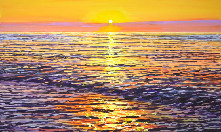 Ocean Sunset Painting