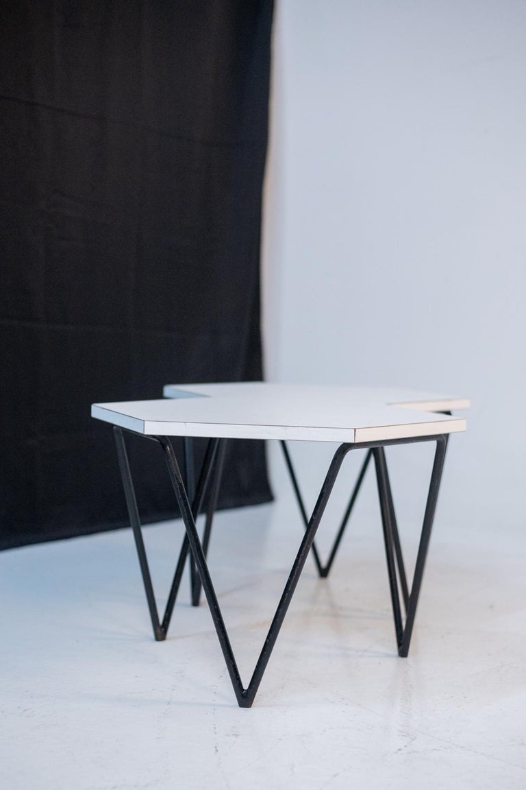 Isa Bergamo Coffee Table in White Gio Ponti at 1stDibs