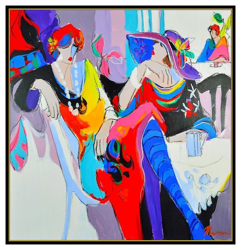 Isaac Maimon - Isaac Maimon Large Original Oil Painting On Canvas ...