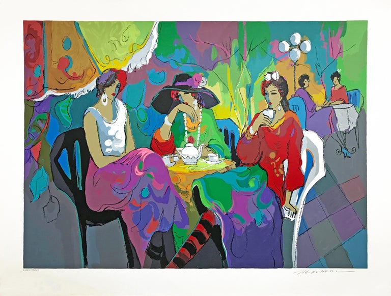 Isaac Maimon - CAFE PARK GARDEN sur 1stDibs