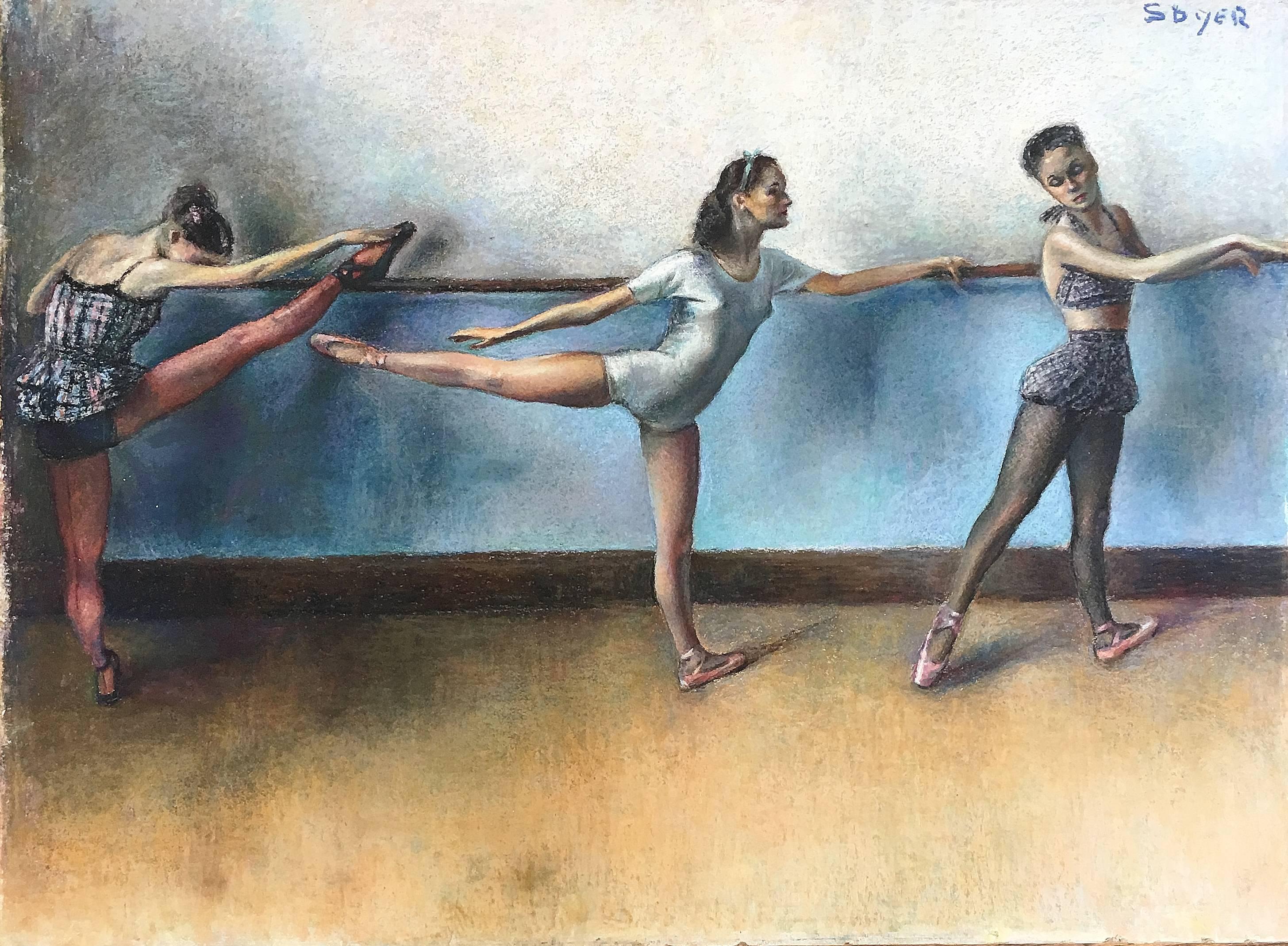 Isaac Soyer - Three Ballerinas For Sale at 1stDibs | three ballerinas ...