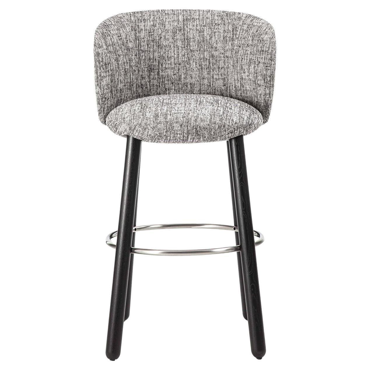 Ring 2-Tone Gray Bar Stool For Sale at 1stDibs