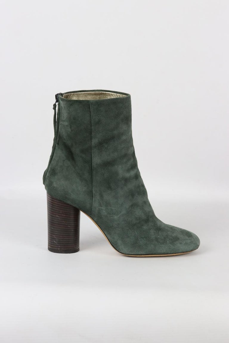 Isabel Marant Suede Ankle Boots Eu 39 Uk 6 Us 9 For Sale at 1stDibs